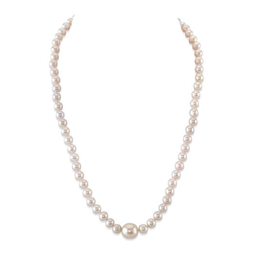 White Freshwater Pearl Necklaces | The Pearl Source